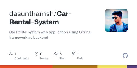 GitHub Dasunthamsh Car Rental System Car Rental System Web