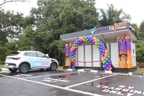 News Plus And Gentari Roll Out Bev Chargers At Behrang Lay By