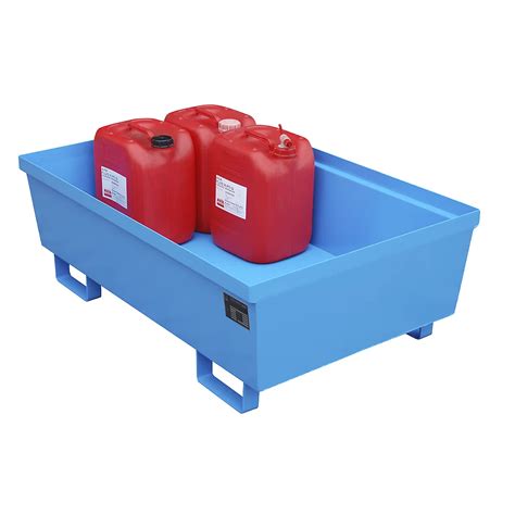 Steel Sump Tray With Edge Profiles Eurokraft Pro Lxwxh 1200 X 800 X