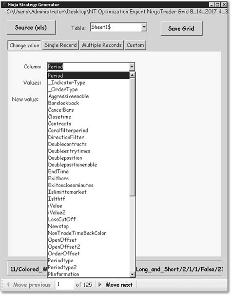 Strategy Generator For Ninjatrader Ninja Strategy Loader Ninjatrader Tools And Indicators