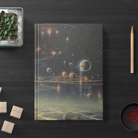 Outer Space Notebook Etsy