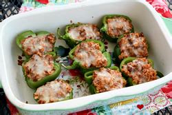 Peppers Paula Deen Stuffed Peppers Recipe Ground Beef