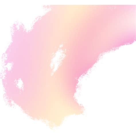 Hand Sketched Gradient Stroke In Pink And Yellow With Rough Textures