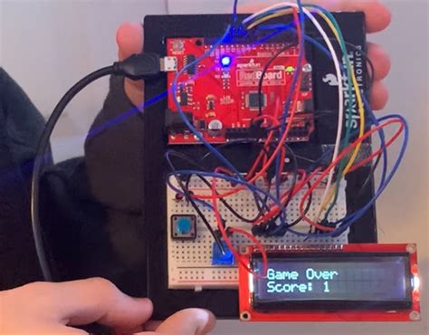 Heads Up Game Made On A Arduino Circuit On Behance