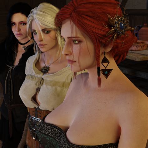 Rule 34 3d Big Breasts Breast Envy Cd Projekt Red Ciri Ciribestgirl