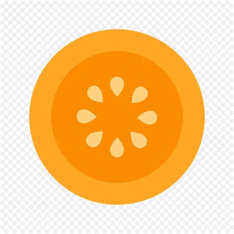 橘色橙子简笔画图案png图片素材下载 图片编号8374850 Png素材网