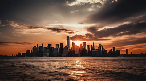 New York City Sonnenuntergang Kostenloses Foto Auf Pixabay Pixabay