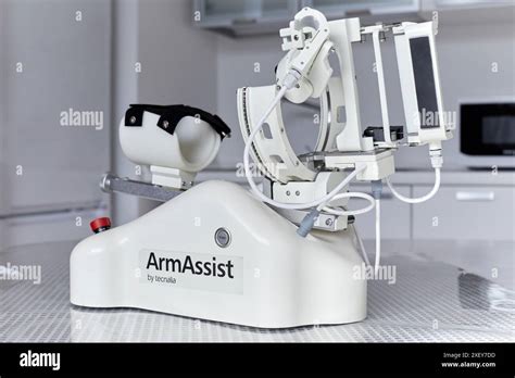 Assistive Robot For Upper Limb Rehabilitation The Robot Armassist Allows Passive Assisted And
