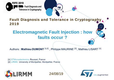 Pdf Electromagnetic Fault Injection How Dokumen Tips