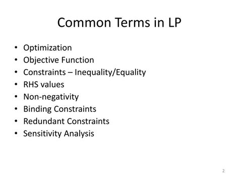 Ppt Linear Programming Powerpoint Presentation Free Download Id 2358080