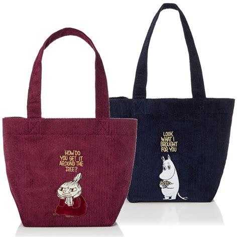 【楽天市場】ムーミン リトルミイ トートバッグ キャッチアテンション アイムハングリー コーデュロイ ミニバッグ Moomin キャラクター