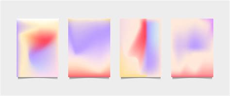 그라데이션 배경 벡터입니다 화려하고 기하학적 인 모양 별 및 유동적 인 색상의 귀엽고 미니멀 한 스타일의 포스터 소셜 미디어 포스터 배너 전단지를위한 현대적인 벽지 디자인