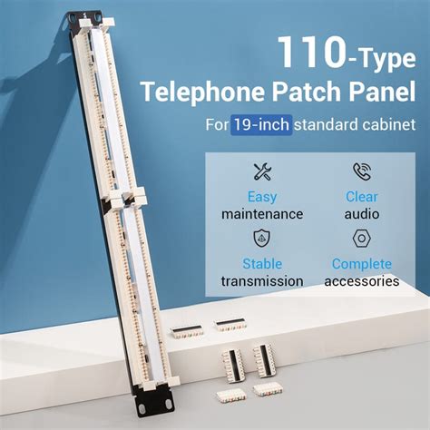 110 Type Telephone Patch Panel