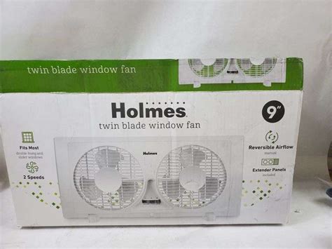 Holmes Twin Blade Window Fan Rio Grande Trade