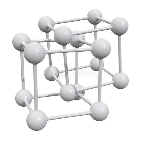 Molecule Grid Connection Structure Stock Illustration Illustration Of