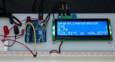 Spare Time Notebook Using Analog Devices Tmp36 Temperature Sensor