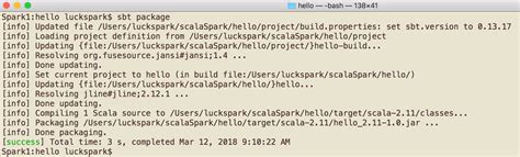 Spark Tutorial — Hello World This Tutorial Will Guide You To Write By Luck Charoenwatana