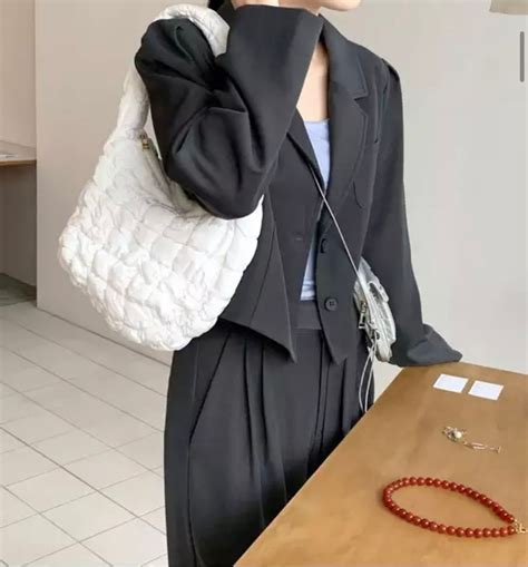 미니 패딩 퀼팅백 퀼티드 미니백 구름 숄더백 코스 제니가방 4color