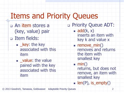 Adaptable Priority Queues Ppt Download