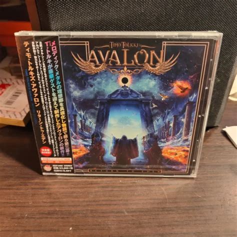 Timo Tolkki S Avalon Return To Eden Cd Japan Issue Obi New