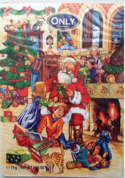 Рождественский календарь с шоколадом Advent Адвент календарь