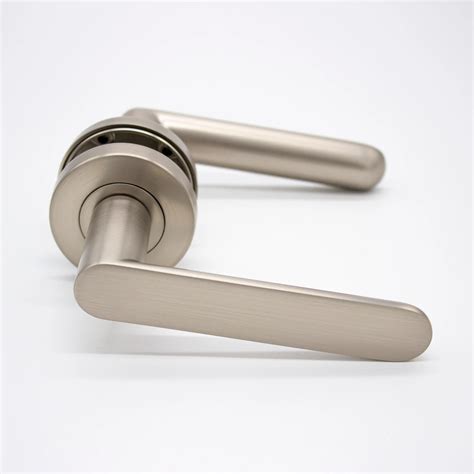 Brushed Nickel Passage Door Handle Hamilton Flooring Bathrooms