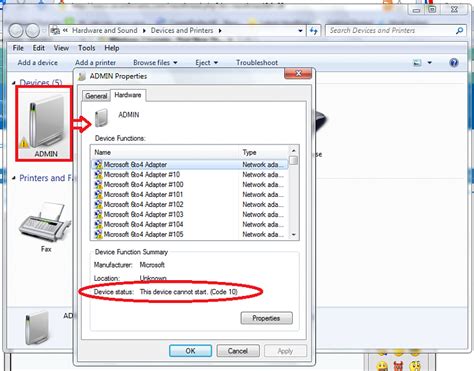 Problem With Network Adapters Windows 7 Forums