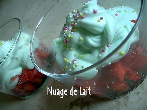 Recette de Fraises à la Chantilly au Get 27 par nuage de lait