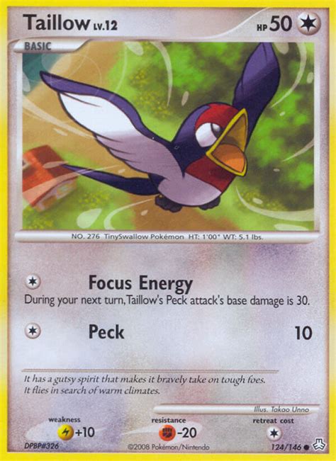 Taillow · Legends Awakened La 124 ‹ Pkmncards