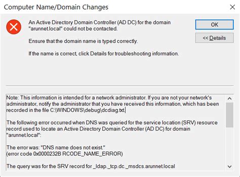 Setting Up A Domain DNS Not Working Networking Spiceworks
