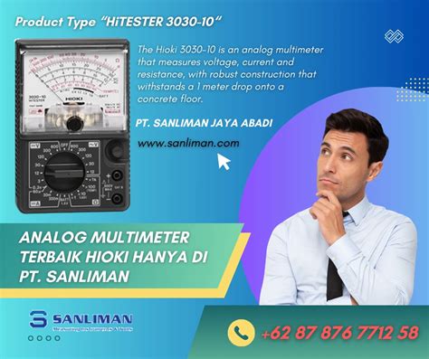Analog Multimeter Terbaik Dan Murah Dari Brand Hioki Hanya Di Pt