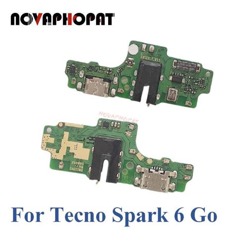 Novaphopat For Tecno Spark 6 Go Ke5 Usb Dock Charging Port Plug Charger