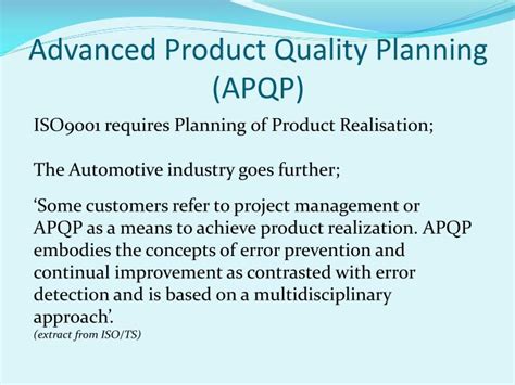 PPT AUTOMOTIVE CORE TOOLS SPC MSA FMEA APQP CONTROL PLAN CQI