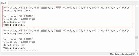 Neo 6m Gps Module With Raspberry Pi Pico Using Micropython