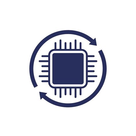 Firmware Update Icon With Arrows 49480816 Vector Art At Vecteezy