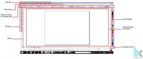 The Coreldraw Interface De Giva