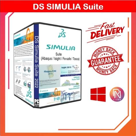 Ds Simulia Suite 2024 Abaqus Isight Fe Safe Tosca Lifetime For Windows 64 Bit Sent