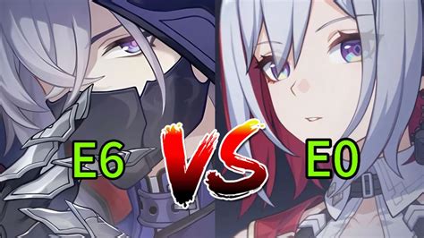 E6 Moze Vs E0 Topaz Honkaistarrail 2 5 Youtube