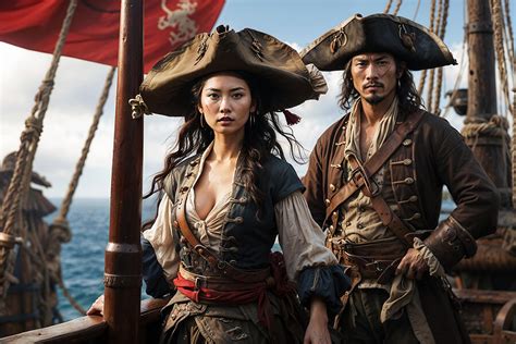 Pirates Ching Shih And Zheng Yi Digital Art By Doug Matthews Fine Art America