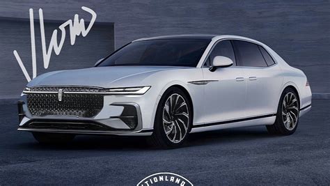 Rendering How About That New Lincoln Town Car Autoevolution