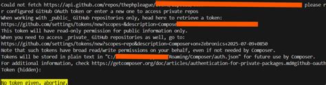How To Generate A GitHub OAuth Token With Read Write Permissions For Private Repositories