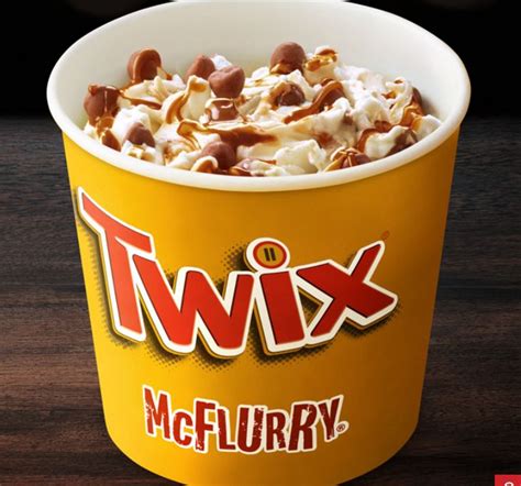 McDonald S Twix McFlurry In 2020 Mcflurry Food Twix