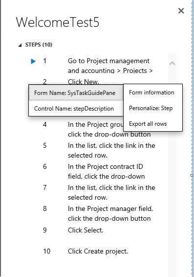 Observations On Using Task Recorder In New Dynamics Ax