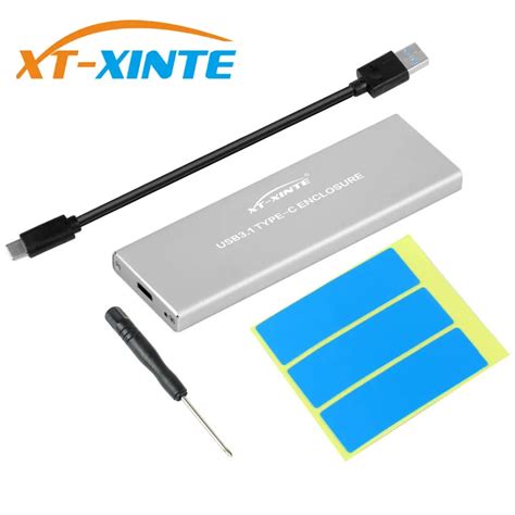Cheapest Xt Xinte Nvme Pcie Usb Hdd Enclosure M To Usb Type C M Key Ssd Hard Disk Drive