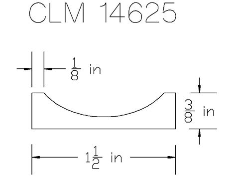 Clm 14625 Classic Mouldings Inc