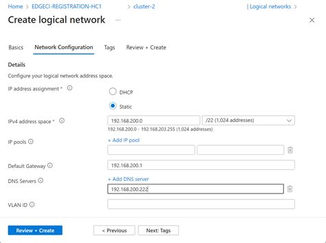 Azure Stack Hci 23h2 で Kubernetes クラスターの論理ネットワークを作成する Aks Hybrid