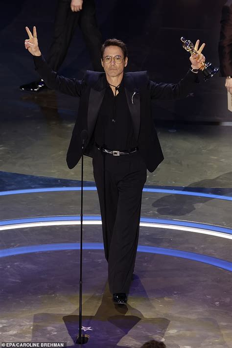 Robert Downey Jr Is Just Getting Started After His Oscar Win For