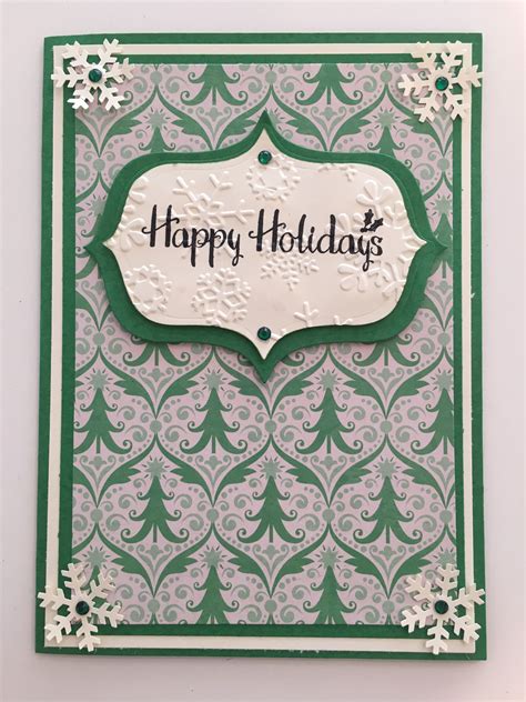 cby handmade christmas greeting card