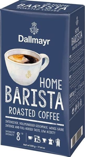 Кофе жареный молотый DALLMAYR Home Barista, 500 г. купить на OZON по ...