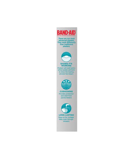 Band Aid Advanced Healing Hydro Seal Blister Block 4 Pack Advantage